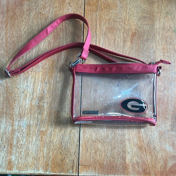 Bags | Georgia Bulldog Clear Stadium Crossbody Bag | Poshmark
